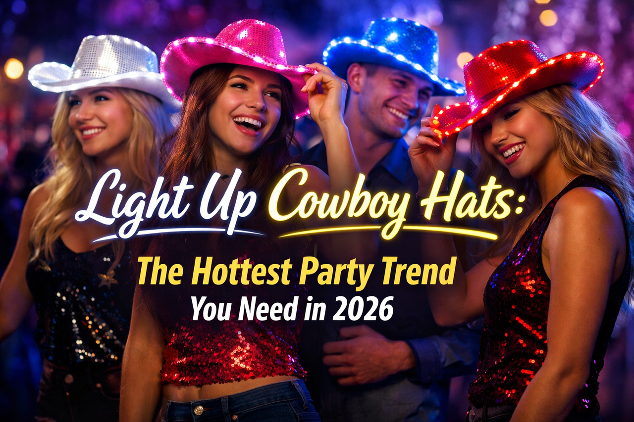 Light Up Cowboy Hats: The Hottest Party Trend You Need in 2026