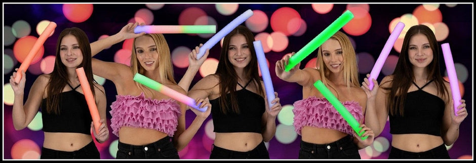 Creative Ways To Use LED Foam Sticks At Your Next Party | PartyGlowz.com