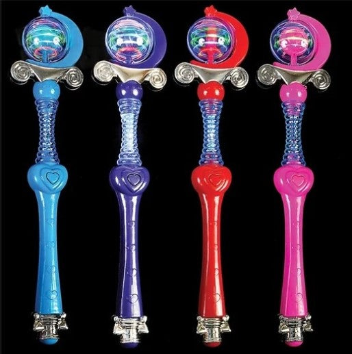 LED Light Up 18 Inch Magic Fairy Princess Wand | PartyGlowz.com