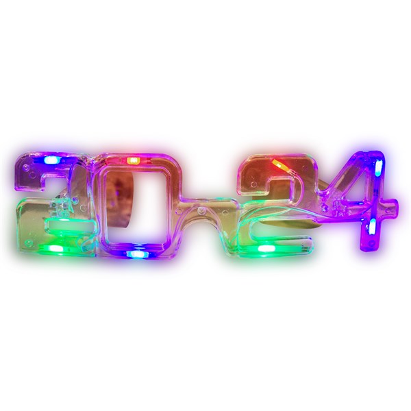 LED Light Up 2024 Eyeglasses | PartyGlowz.com