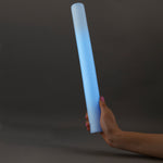 LED Light Up Flashing 18 Inch White Foam Stick Baton | PartyGlowz.com