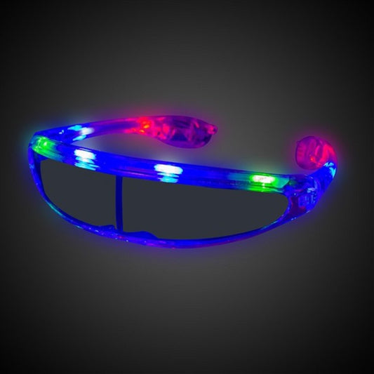 Light Up Glasses - LED Flashing Party Sunglasses | PartyGlowz.com