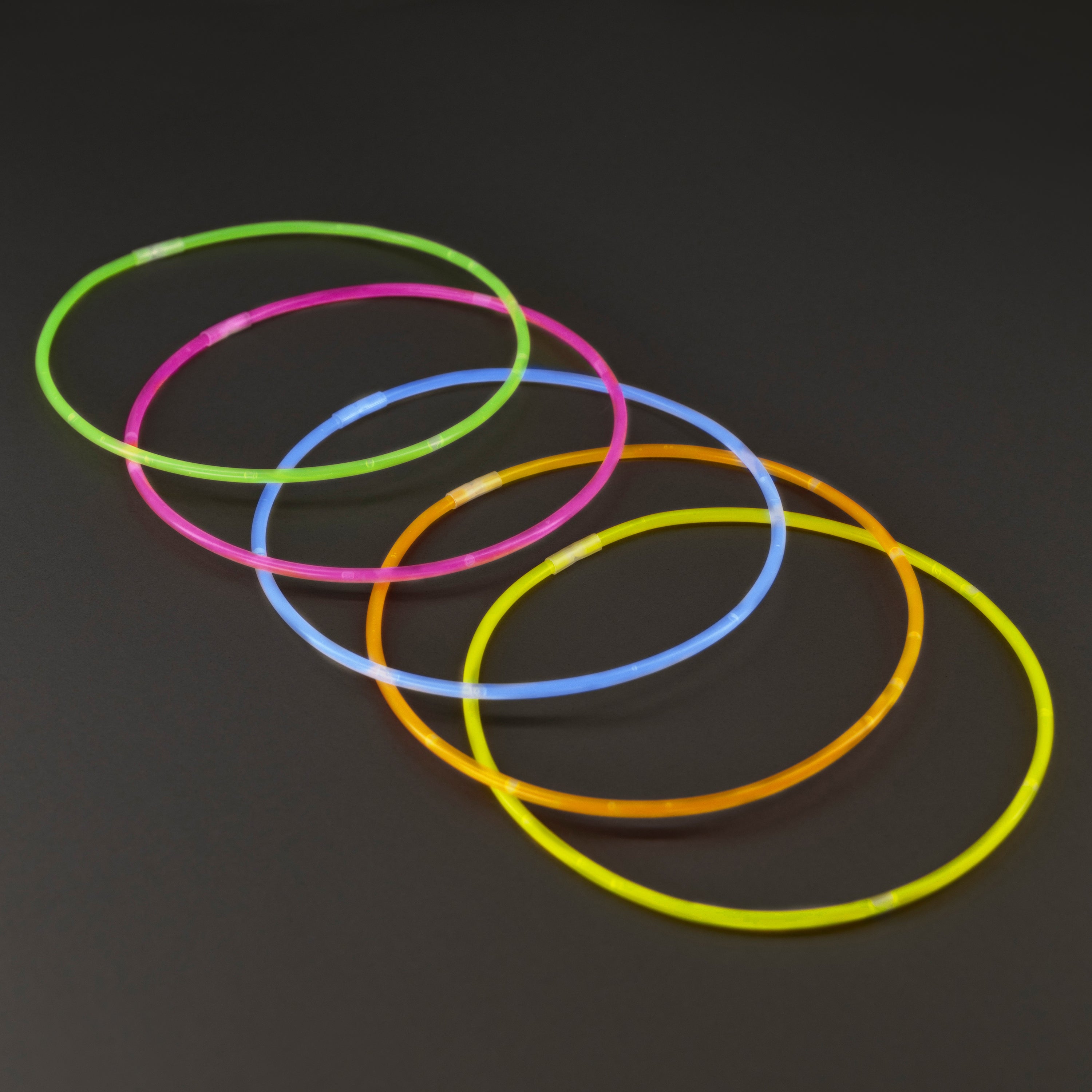 Premium 22 Inch Jumbo Glow Stick Necklaces - 50 Pieces | PartyGlowz.com