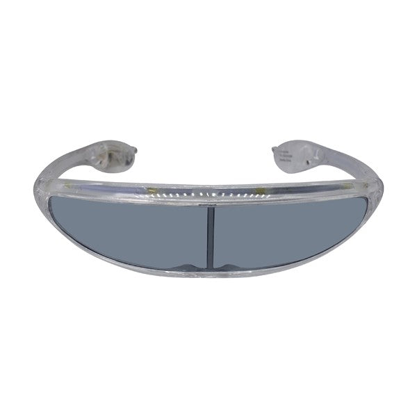 LED Multicolor Light Up Spaceman Sunglasses | PartyGlowz.com
