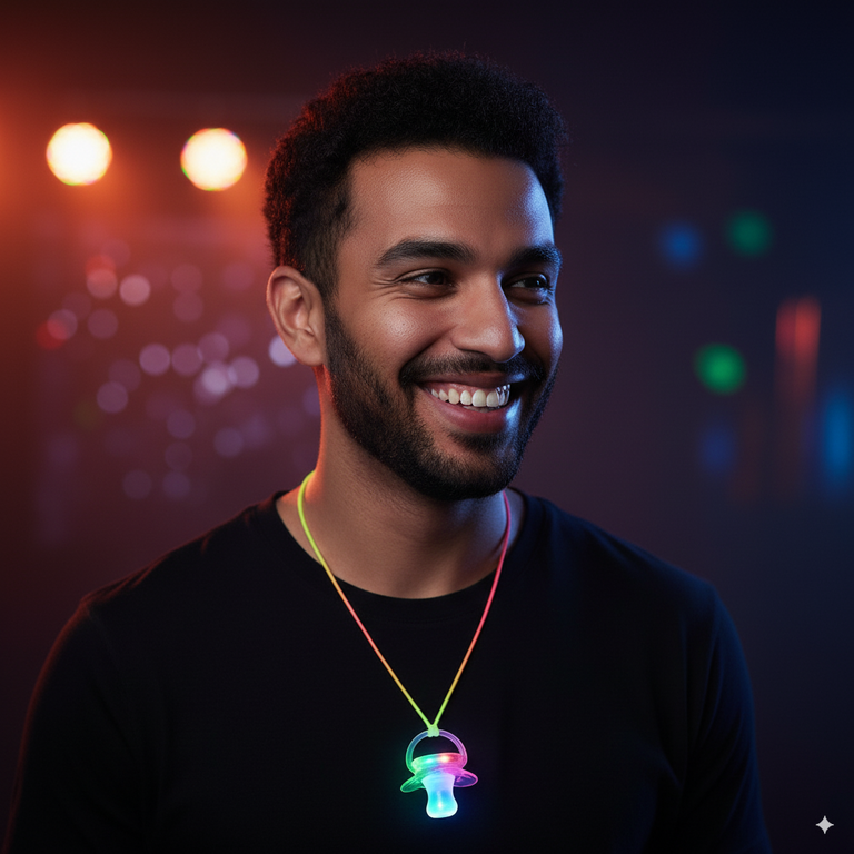 LED Light Up Soft Tip Pacifiers (12 per pack) | PartyGlowz.com