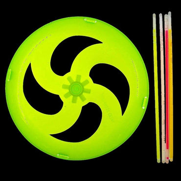 Glow In The Dark Flying Disk - 1 Pc | PartyGlowz.com