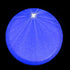 Light Up Round Badge Pin Blue | PartyGlowz.com