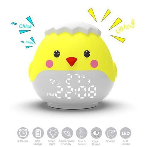 Cute Animal Alarm Clock with LED Display | PartyGlowz.com