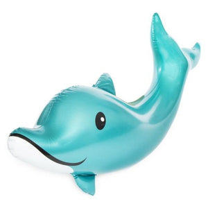 Dolphin Ride-on Pool Float 53in x 25in | PartyGlowz.com