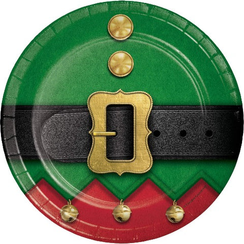 Christmas Elf Dessert Plates | PartyGlowz.com