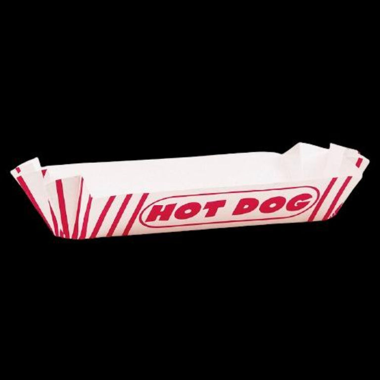 Hot Dog Paper Trays | PartyGlowz.com