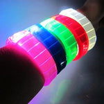 Assorted LED Flashing Bangle Bracelets | PartyGlowz.com