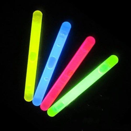 3" Glow Sticks - 4 Assorted Glowing Colors | PartyGlowz.com