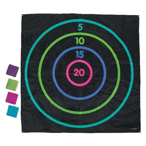 Jumbo Target Bean Bag Toss Game Set | PartyGlowz.com