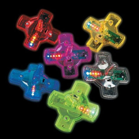 LED Light-Up Spin Tops - Assorted | PartyGlowz.com
