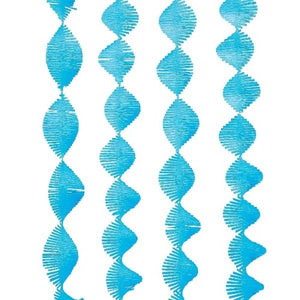 Blue Fringe Paper Streamer | PartyGlowz.com