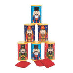 Nutcracker Can Bean Bag Toss Game Set | PartyGlowz.com