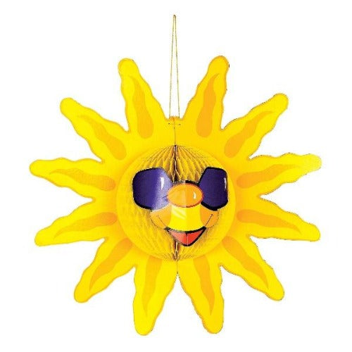 Paper Sun Ceiling Decoration | PartyGlowz.com