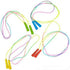 87" Rainbow Jump Rope | PartyGlowz.com