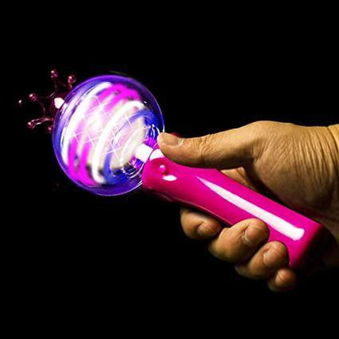 LED Princess Spinner Wand | PartyGlowz.com