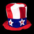 LED Light Up Uncle Sam Hat | PartyGlowz.com