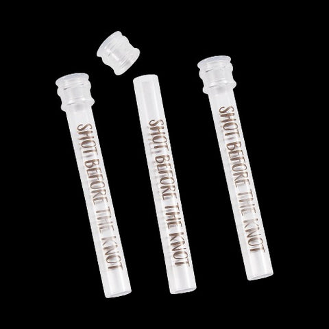 Shot Before the Knot Test Tube Shot Glasses | PartyGlowz.com