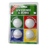 Awesome 4 Pack Trick Golf Balls | PartyGlowz.com